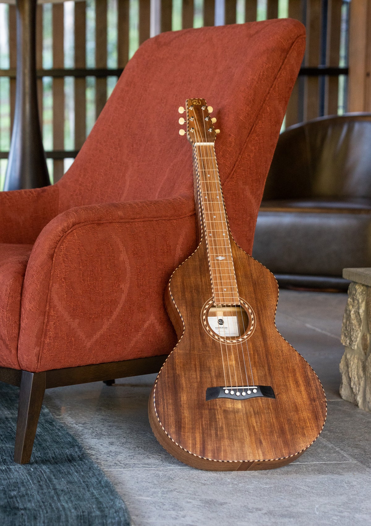 Style 4 Weissenborn Guitar | Koa & Blackwood | Richard Wilson Guitars ...