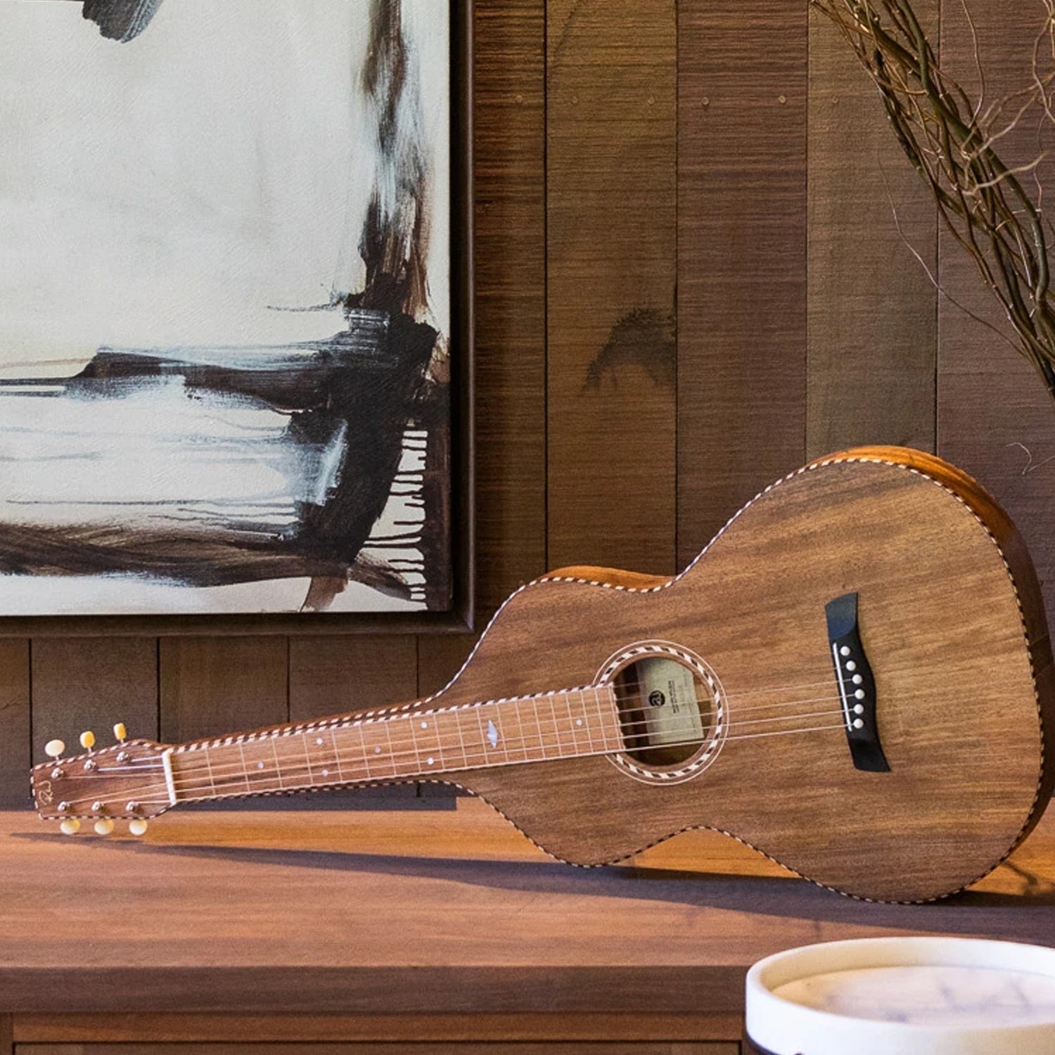 Style 3 Weissenborn Guitar | Koa & Blackwood | Richard Wilson Guitars ...